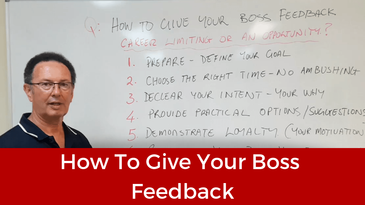 33 How To Give Your Boss Feedback Beyond The Numbers
